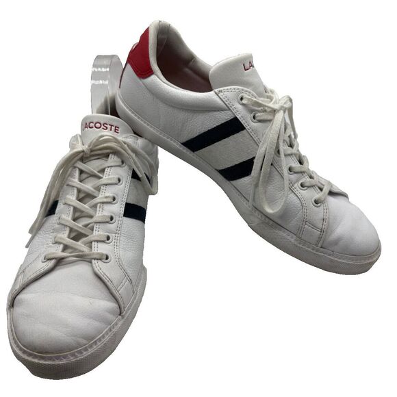 Lacoste | Shoes | Lacoste Grad Vulc 2 2p Sma Mens White Leather ...